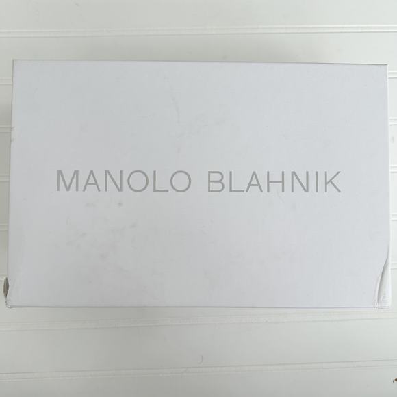 Manolo Blahnik | Shoes | Manolo Blahnik Maysli Slingback Buckle Suede ...